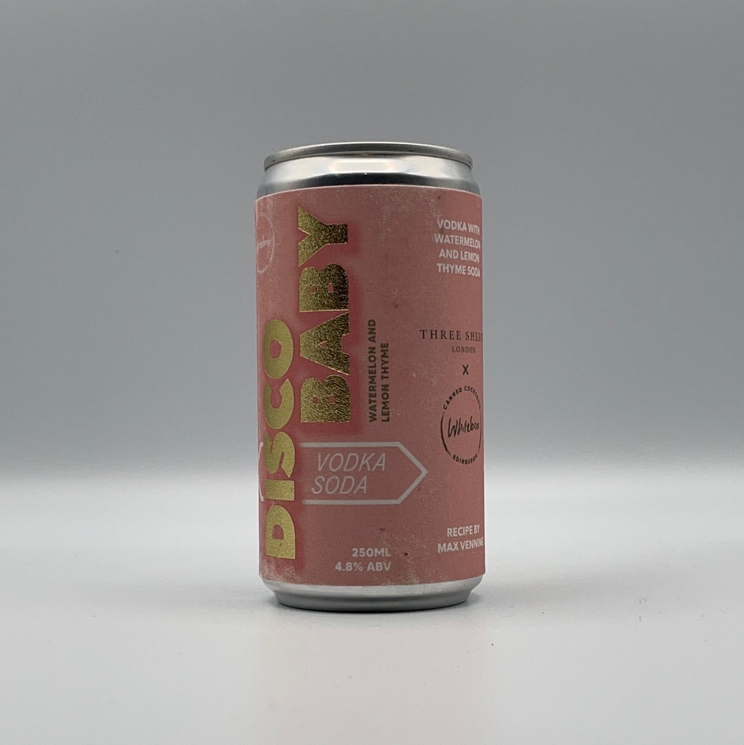 Whitebox | Disco Baby Vodka Soda 4.8% (250ml) | Mother Superior Natural ...